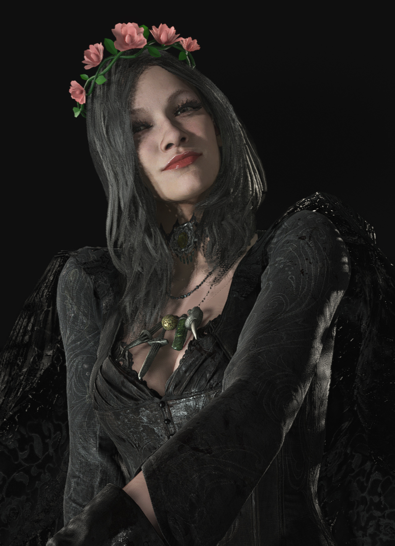 Cassandra Dimitrescu - Black Dress Edited