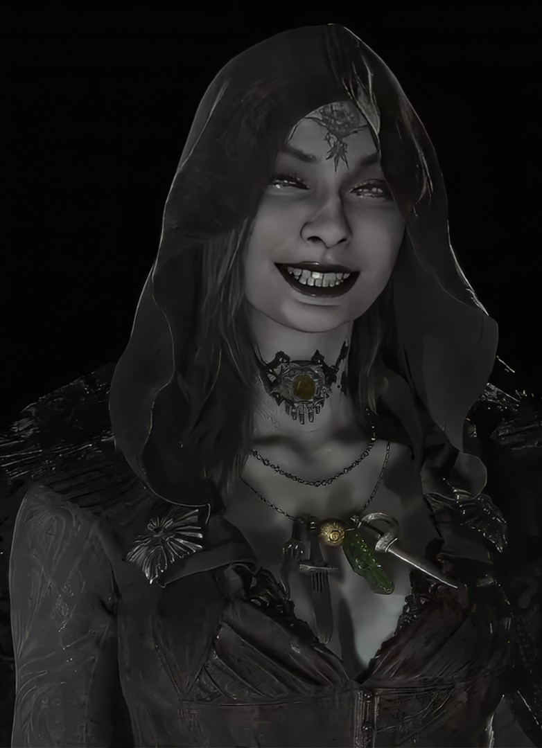 Cassandra Dimitrescu - Black Dress - Model Viewer