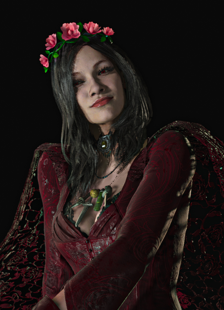 Cassandra Dimitrescu - Red Dress Edited