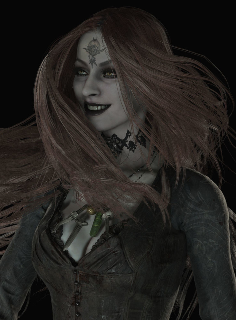 Daniela Dimitrescu - Long Hairs Model Viewer